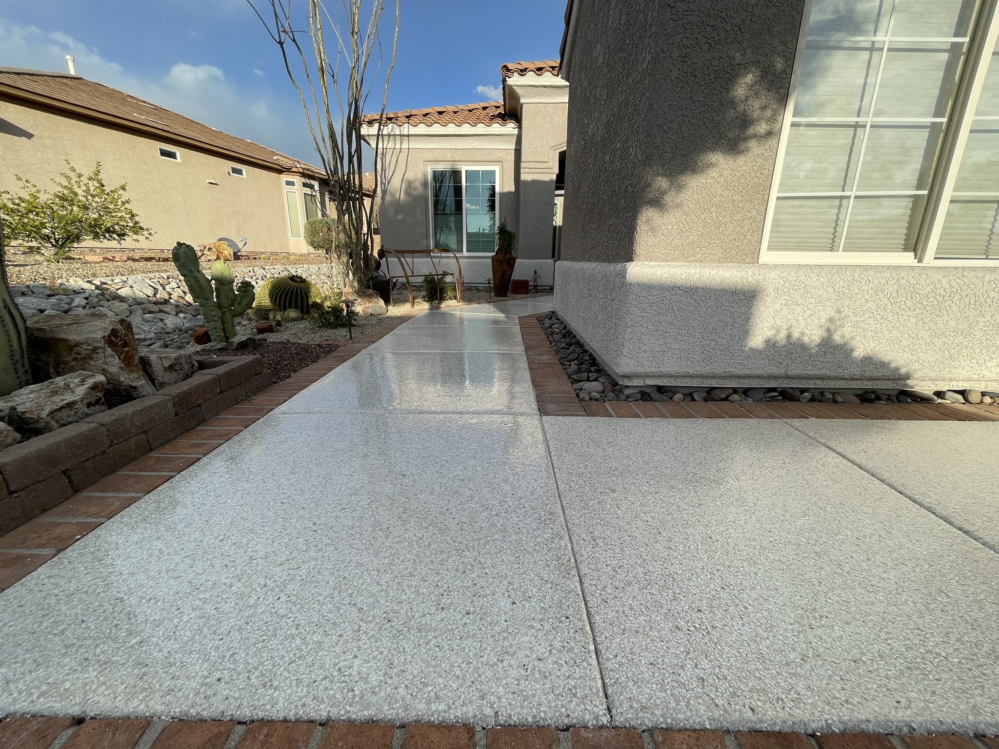 Polyaspartic Concrete Coating Performed in Heritage Highlands at Dove ...
