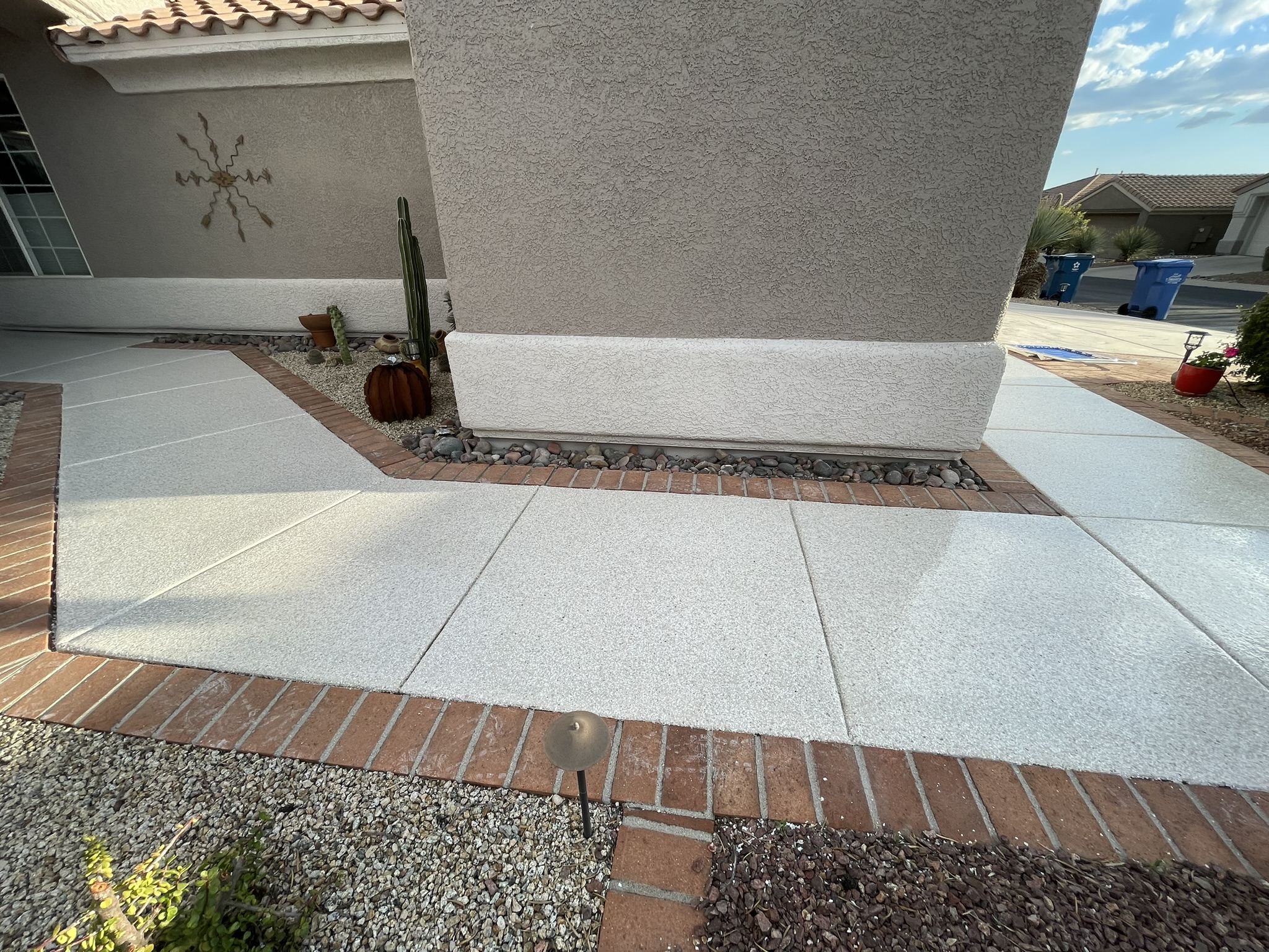 Polyaspartic Concrete Coating Performed in Heritage Highlands at Dove ...