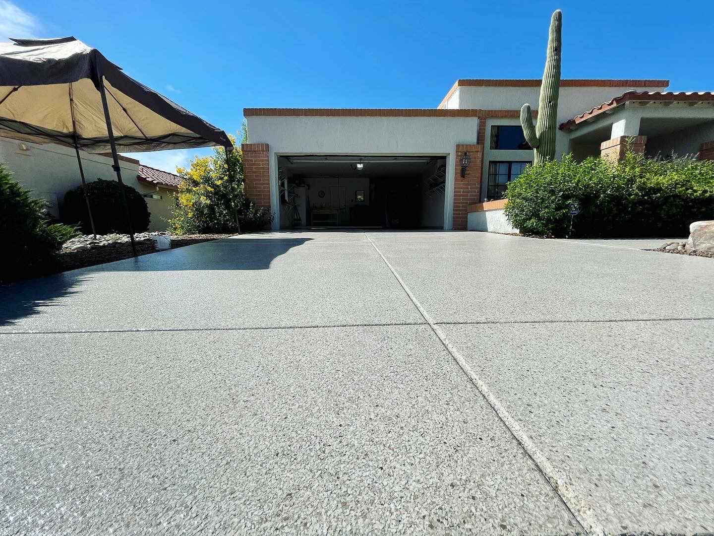 Superior Driveway, Walkway, Garage Combo Coating Service Completed In ...